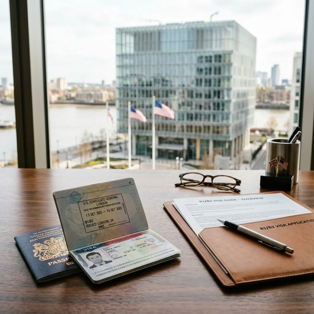 US Visitor Visa from UK: London Nine Elms Waiting Times & DS-160 Guide ...